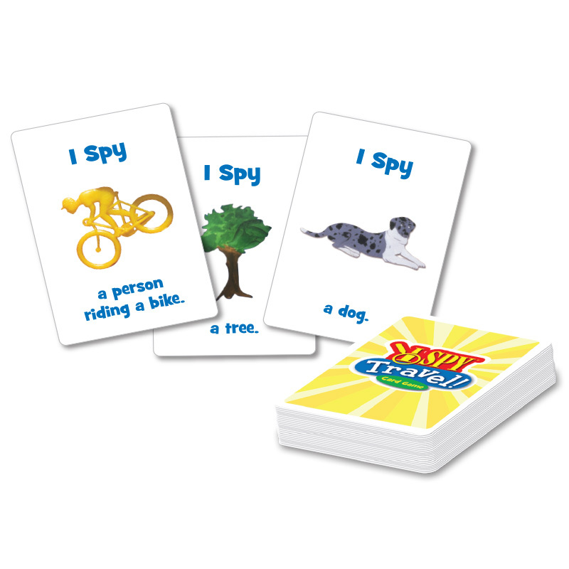 I Spy - Travel Card Game Tin - Scholastic (00651TIN) Educational ...