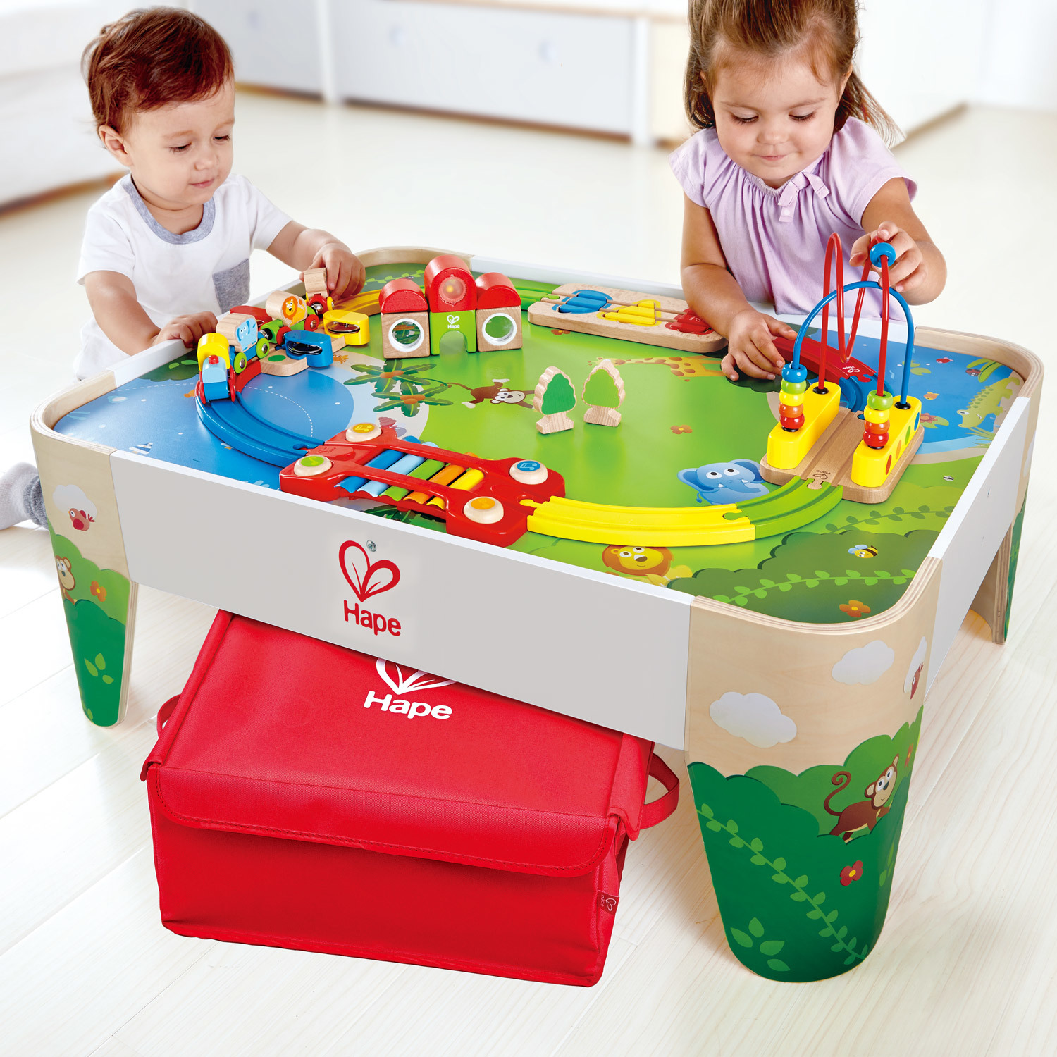 Railway Play Table - Hape (505741) Educational Resources and Supplies ...