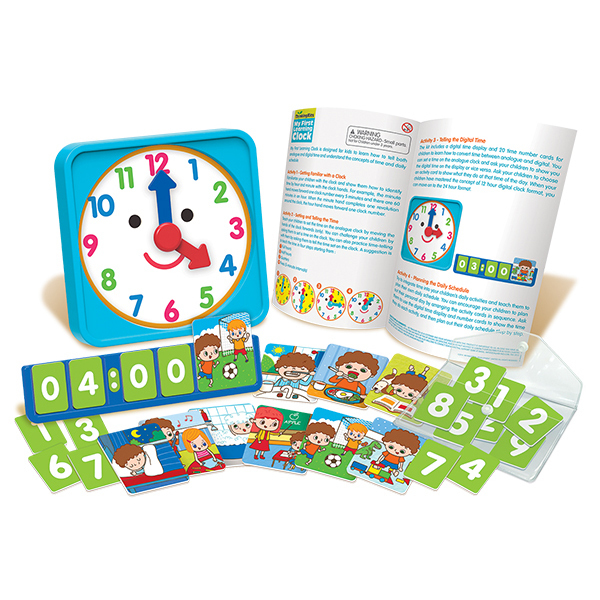 ThinkingKits - My First Learning Clock - 4M (JC-FSG4689) Educational ...