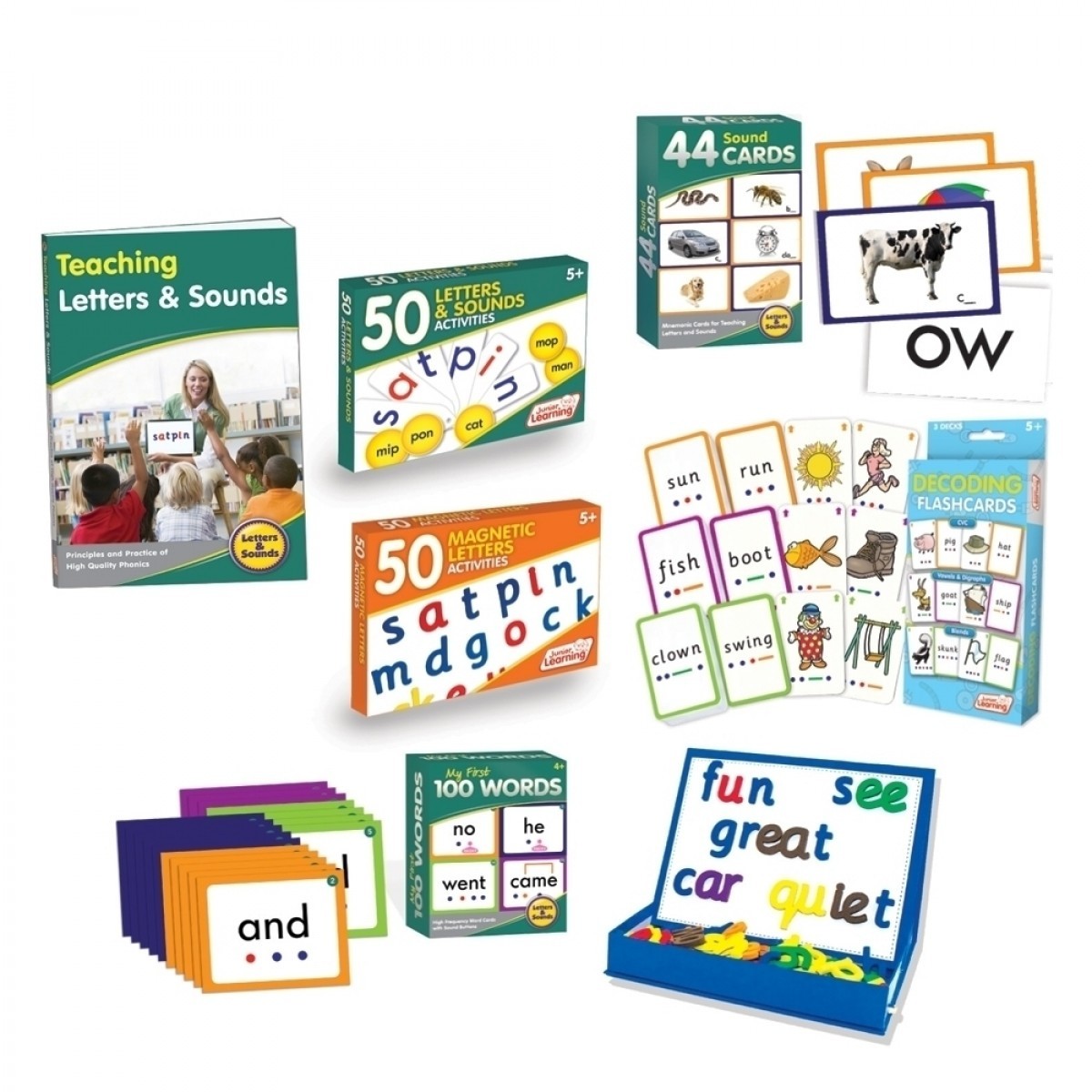 Letters and Sounds - Teacher Kit - Junior Learning (JL270) Educational ...
