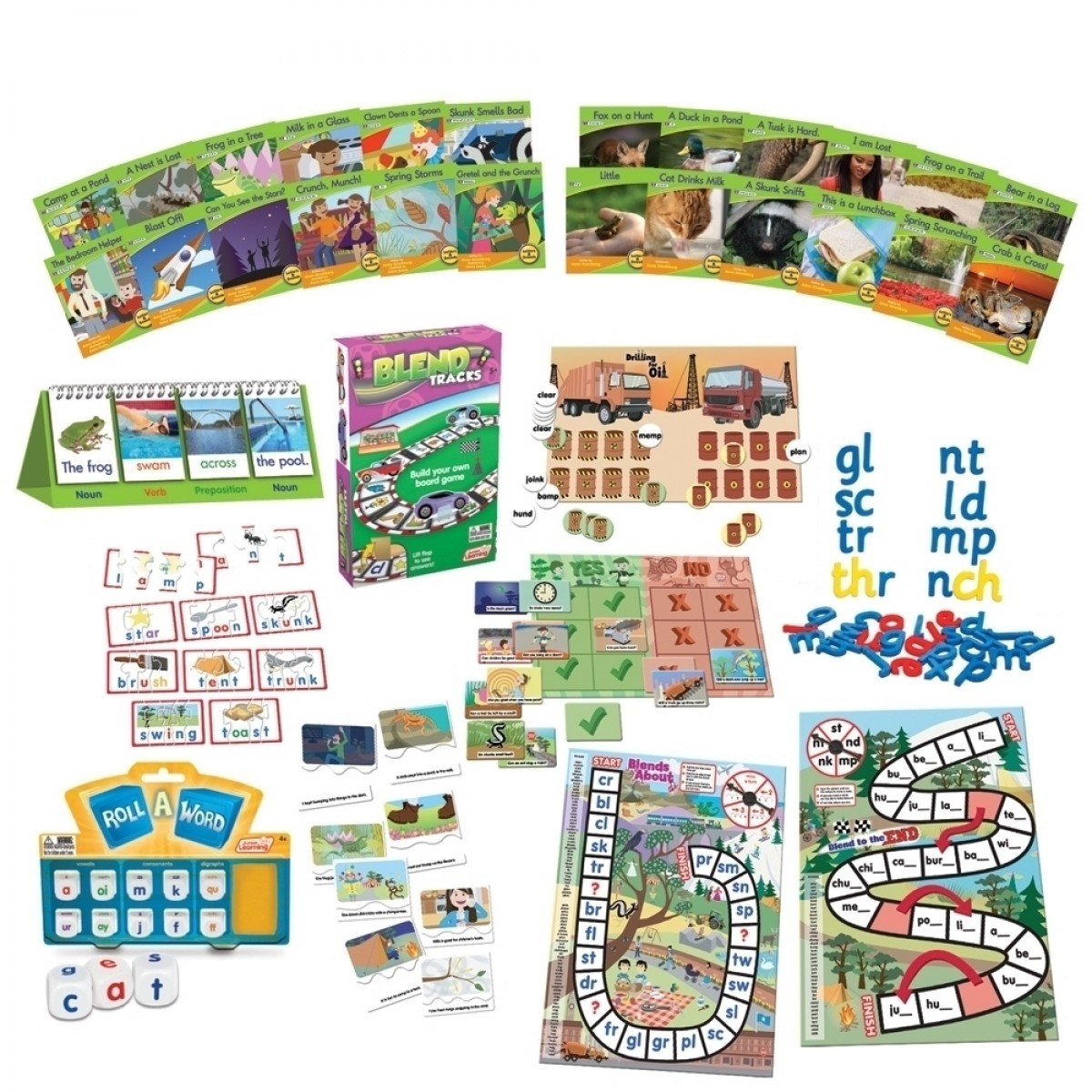 Letters and Sounds - Kit (Phase 4): Blend - Junior Learning Educational ...