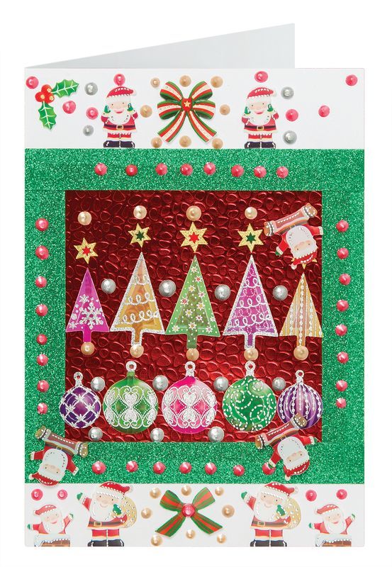 Sticker and Card Kit - 3D Christmas Shapes - The Creative School Supply ...