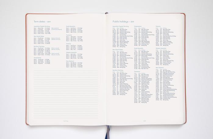 Each Day Diary - 2020 Teacher Planner: Tan Educational Resources and ...