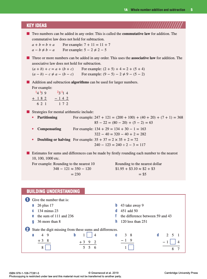 Essential Mathematics For The Australian Curriculum Year 8 Student Essential Mathematics For The Australian Curriculum Year 8 Student
