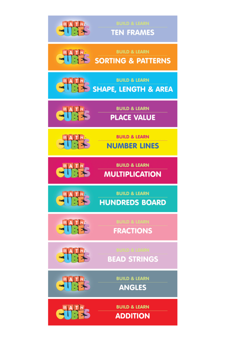 Mathcubes Bundle - Junior Learning (JL-MC116) Educational Resources and Supplies - Teacher ...