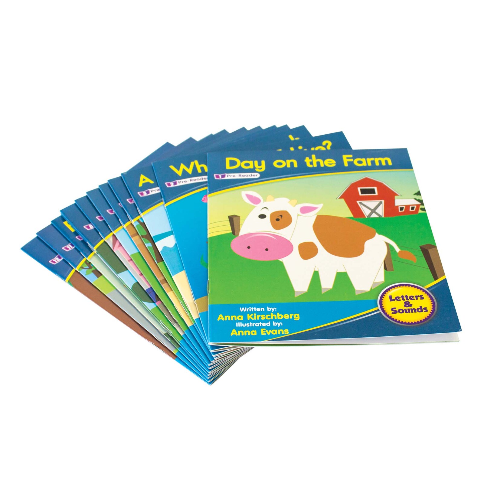 Letters & Sounds Phase 1 Set 1 Fiction - 6 Pack - Junior Learning ...