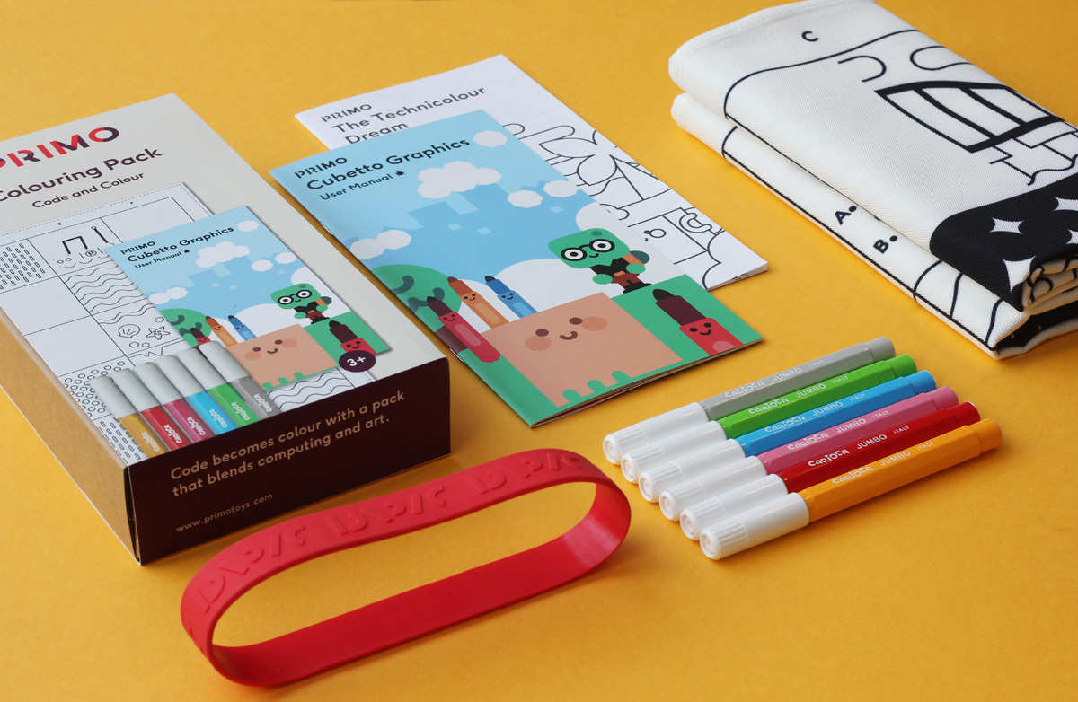 Cubetto – Colouring Pack - Primo Toys (PRIMO022A-EN) Educational ...