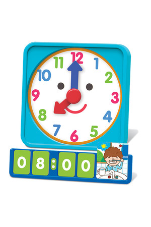 ThinkingKits - My First Learning Clock - 4M (JC-FSG4689) Educational ...
