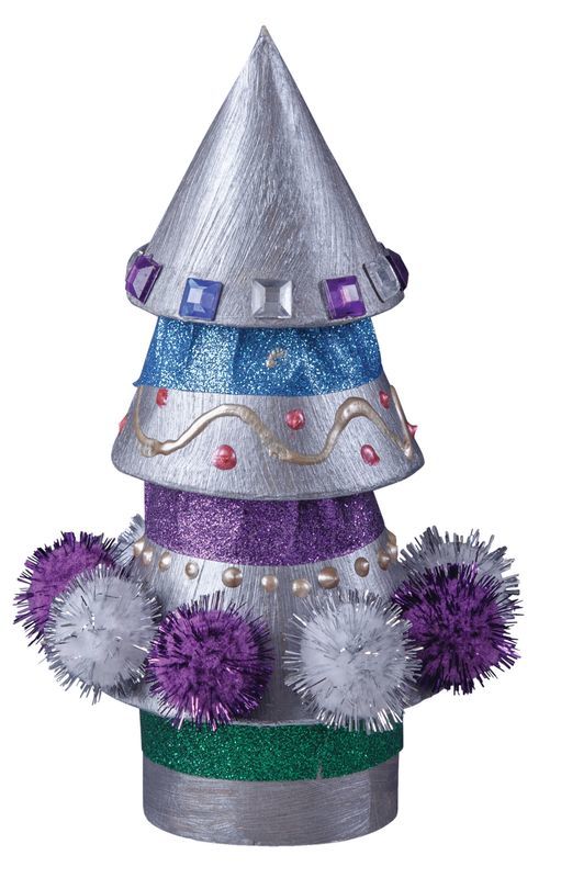 Papier Mache - Christmas Trees (Pack of 5) - The Creative School Supply ...