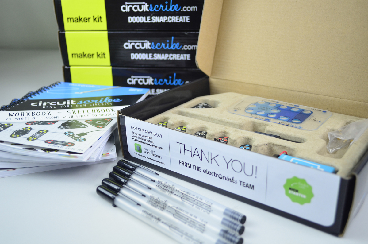 Circuit Scribe - Maker Classroom Kit (CS-BUNDLE-CLASS-MAKER ...