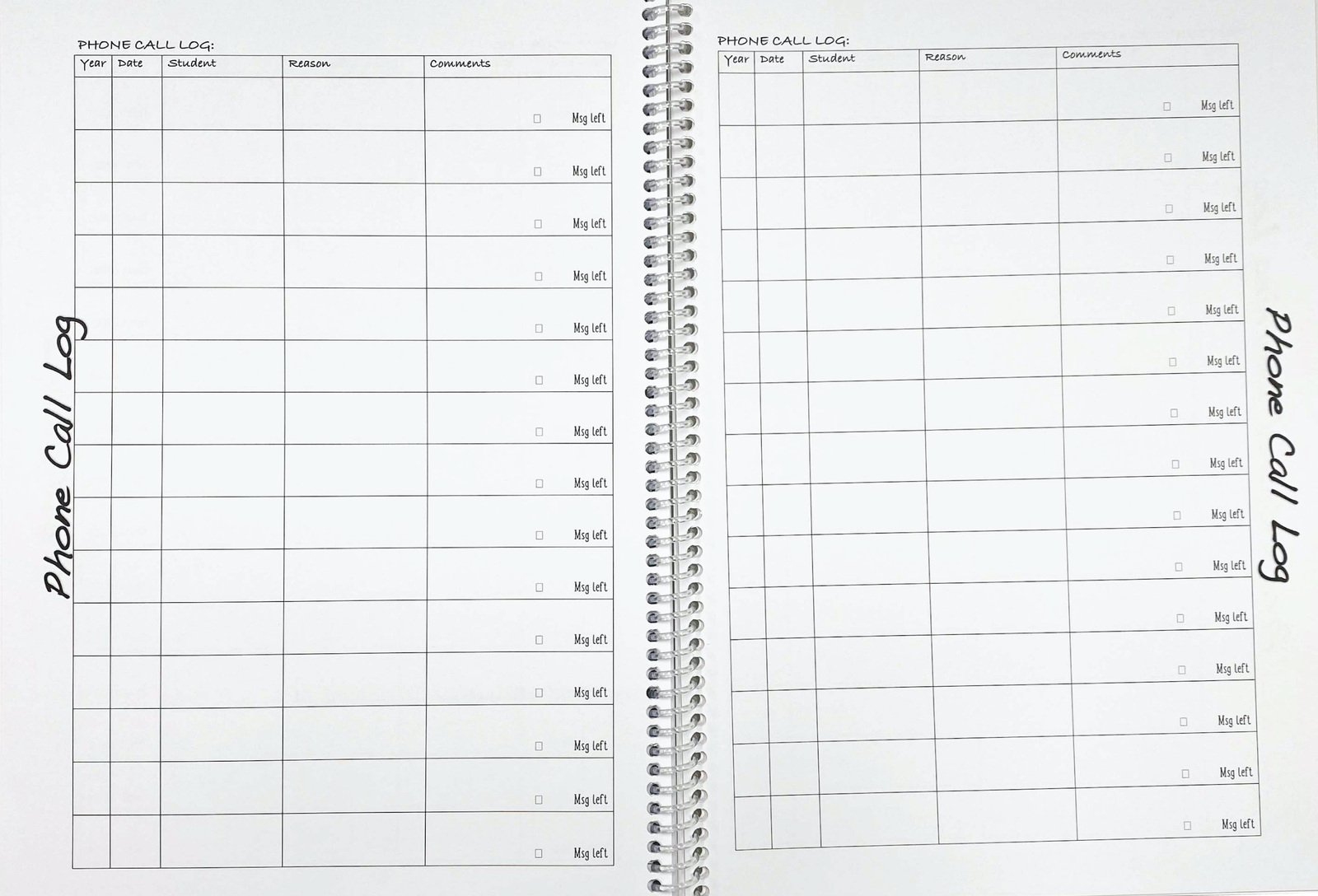 Teacher Weekly Planner - 6 Period (TT-6) Educational Resources and ...