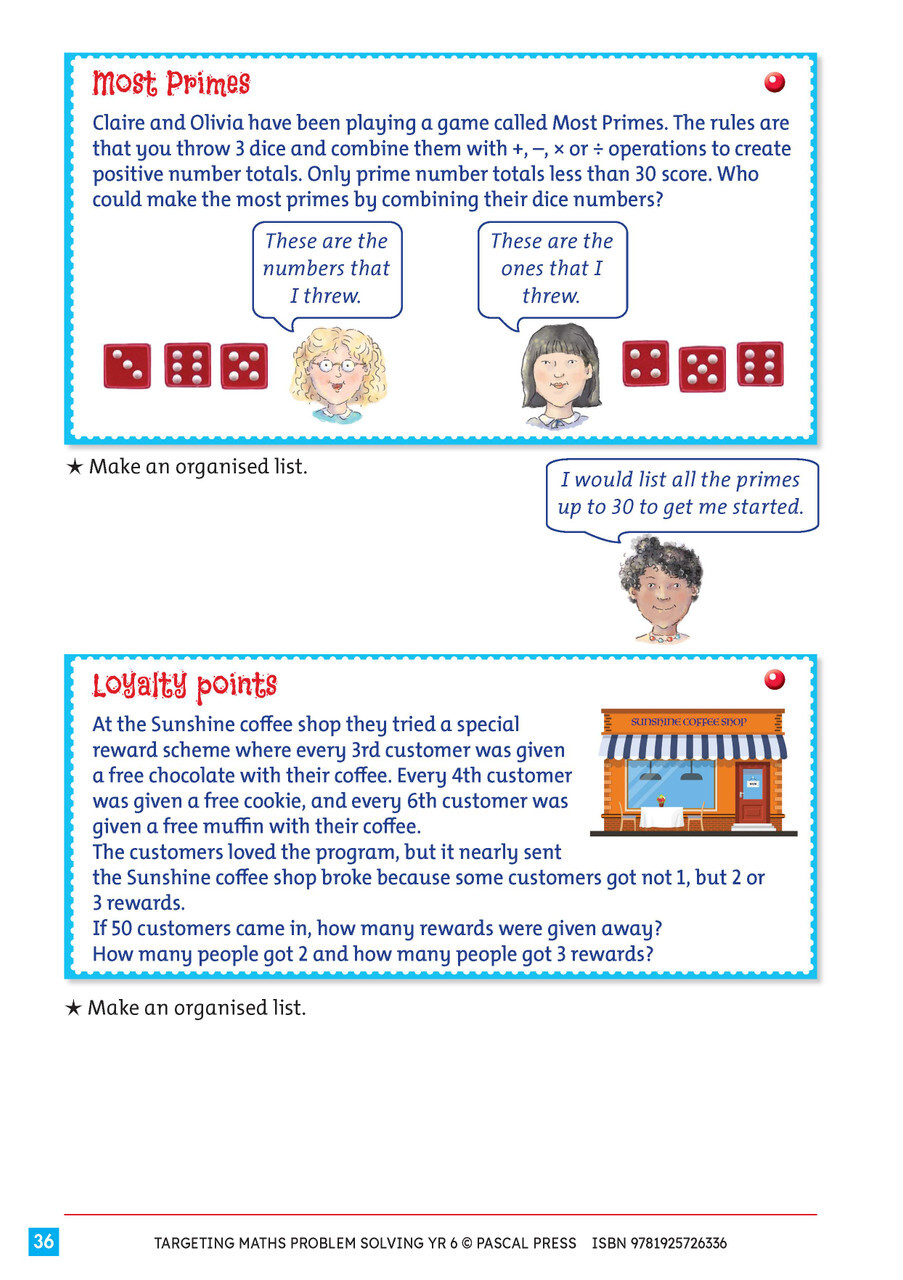 Targeting Maths - Problem Solving: Year 6 - Pascal Press (9781925726336 ... Targeting Maths - Problem Solving: Year 6 - Pascal Press (9781925726336 ...
