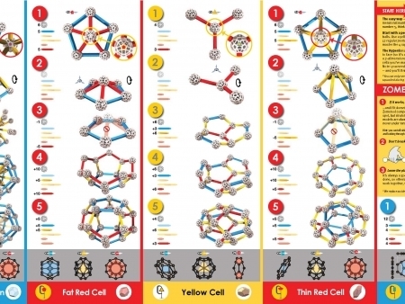 Zometool - Project Kit: The Hyperdo (ZT-0B-HYP-PRJ) Educational ...