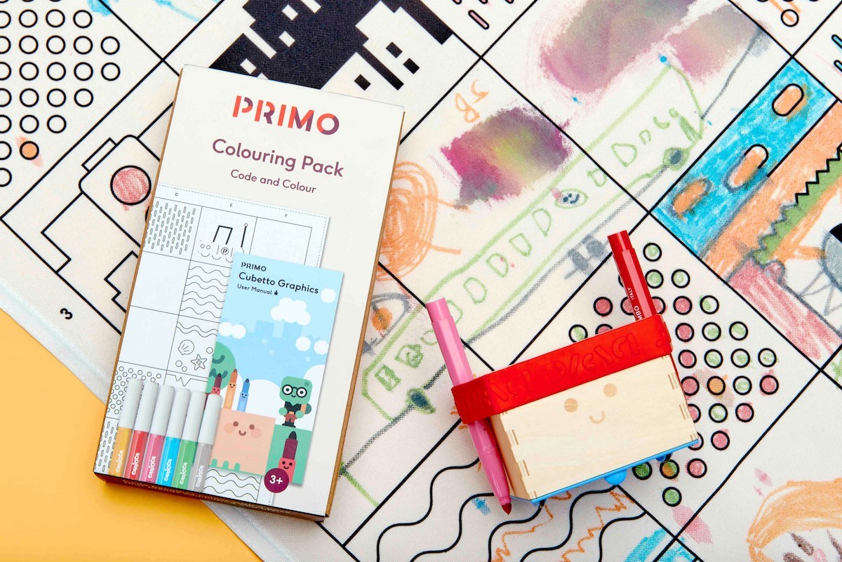 Cubetto – Colouring Pack - Primo Toys (PRIMO022A-EN) Educational ...