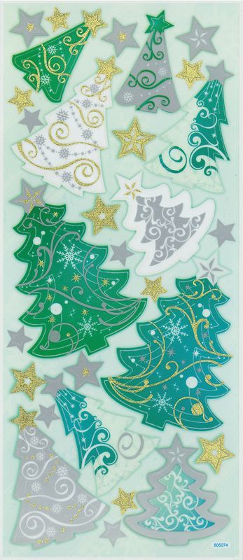 Stickers - 3D Christmas Shapes - The Creative School Supply Company ...