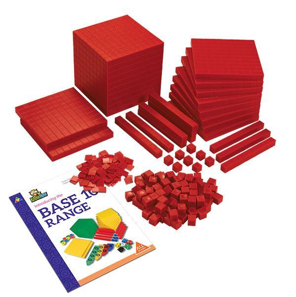 MAB Base Ten - Student Set (Red) - Teachers First Choice (10676 ...