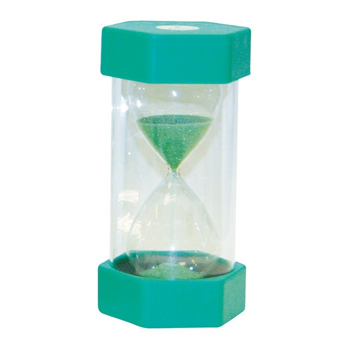 Small Coloured Sand Timer - Green: 1 Minute - Educational Experience ...