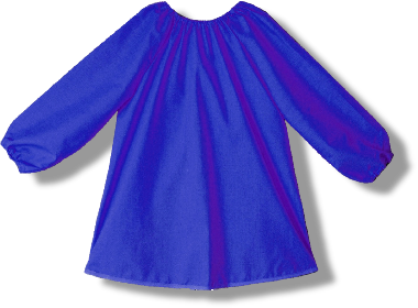 Art Smock Long Sleeve - Blue - Teacher Superstore (3427) Educational ...