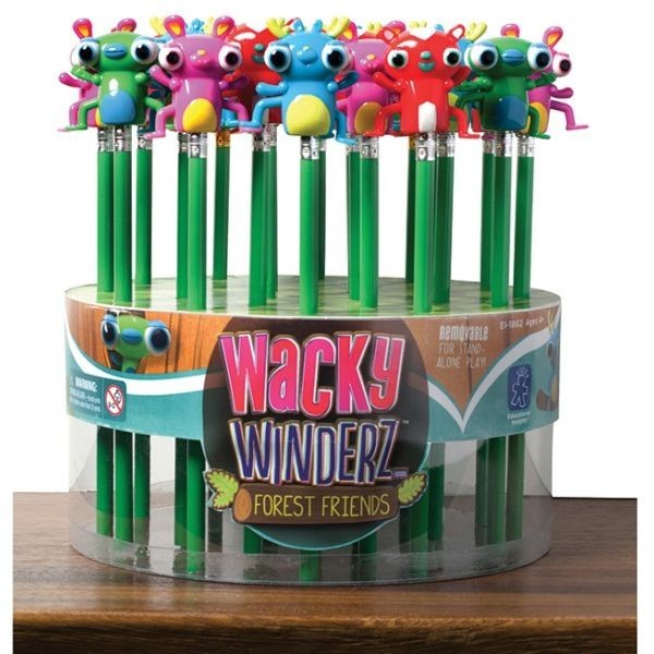Wind Up Pencil Toppers - Forest Friends: Set of 24 - Learning Resources ...
