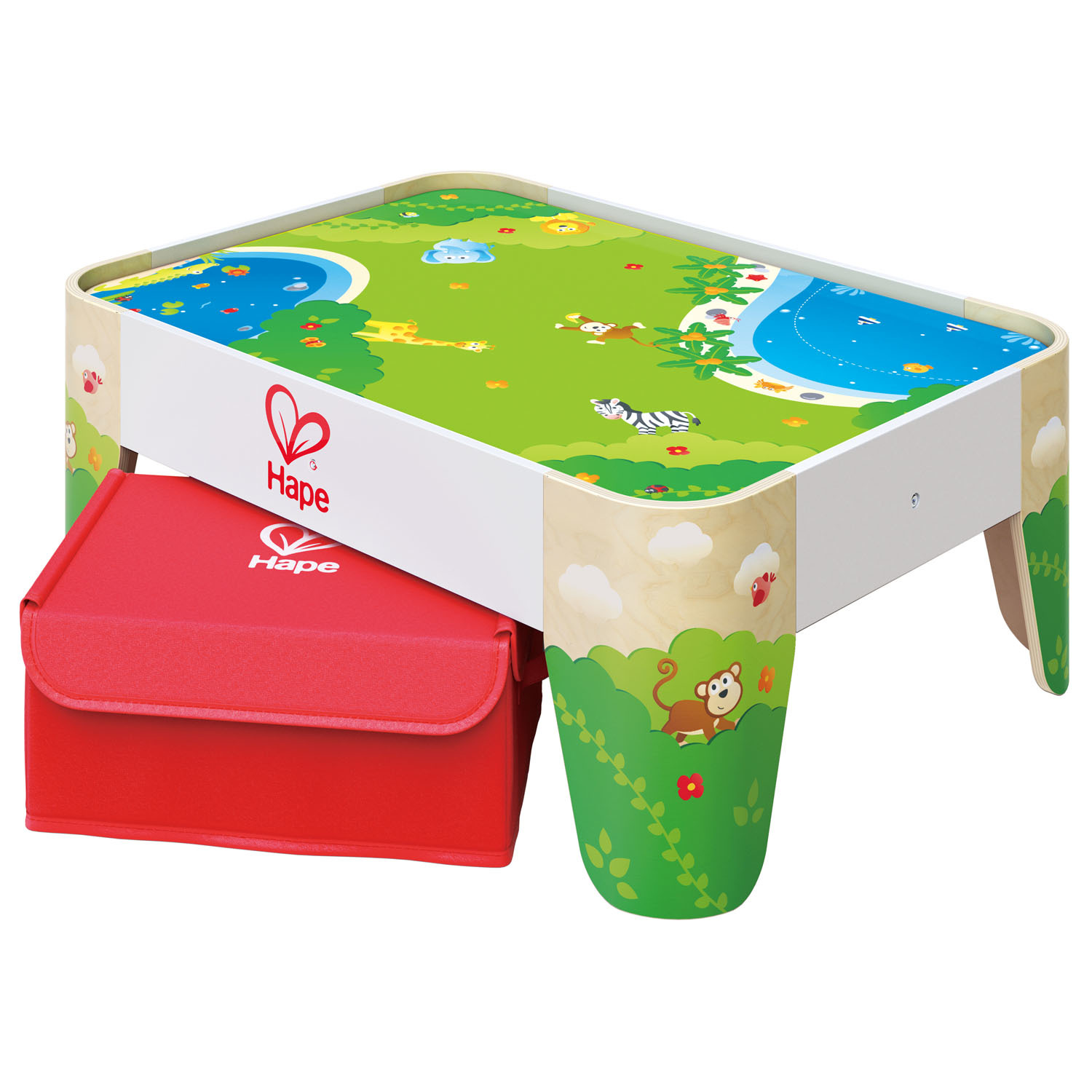 Railway Play Table - Hape (505741) Educational Resources and Supplies ...