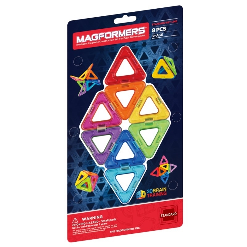 Magformers Triangle Set (8 PCS) (8809134361122) Educational Resources ...