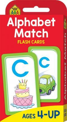 Alphabet Match Flash Cards - School Zone (9781488933820) Educational ...