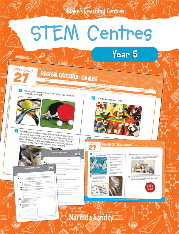 Blake's Learning Centres: STEM Centres - Year 5 (9781925490404 ...
