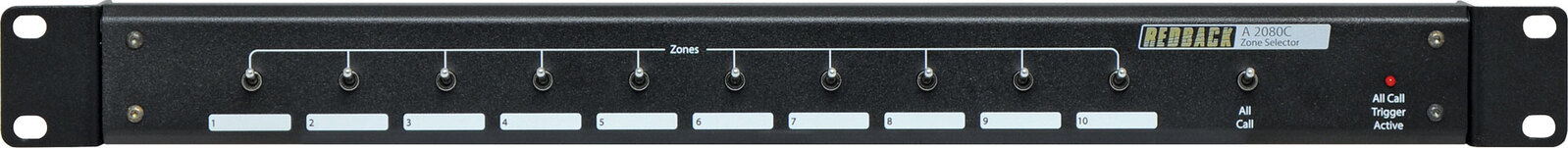 Redback Selection Panel 10 Zone PA (ALT-A2080C) Educational Resources ...