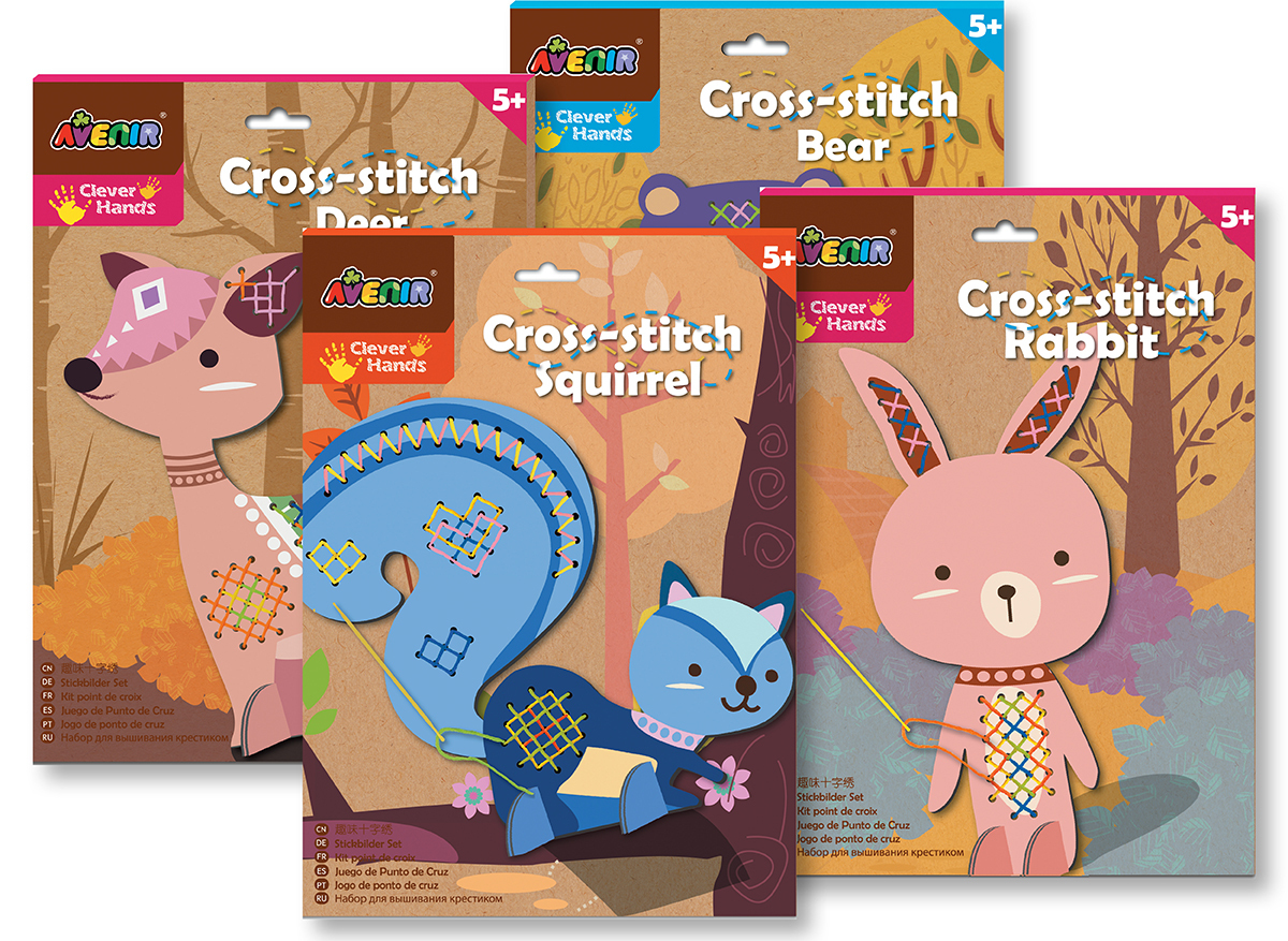 Avenir - Cross Stitch: 16 Piece Box Set (CH1430DB) Educational ...