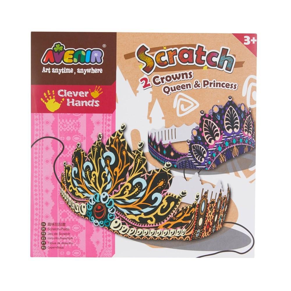 Avenir - Scratch: Crowns - Queen & Princess (CH1451) Educational ...