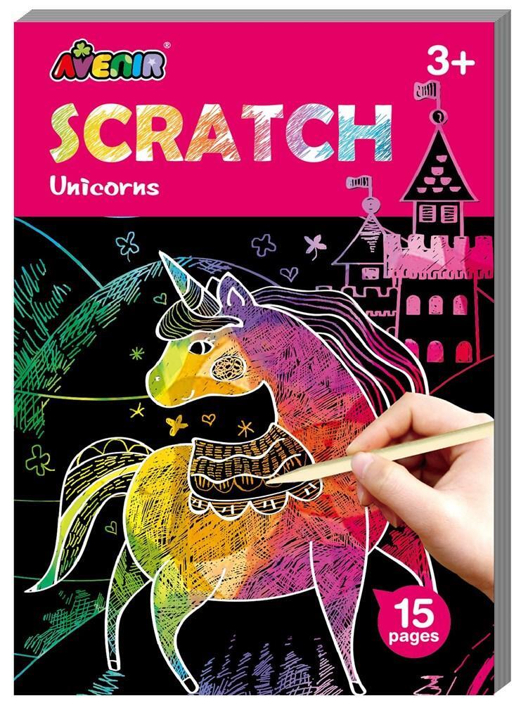 AVENIR - Mini Scratch Book - Unicorns (CH191602) Educational Resources ...