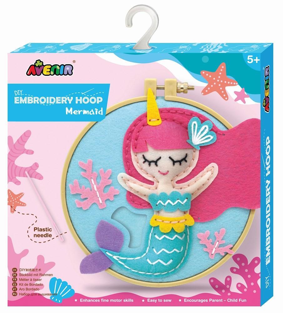 AVENIR - Embroidery Hoop - Mermaid (CH191708) Educational Resources and ...