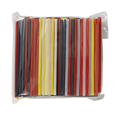 Straws Assorted Colours - Pack of 250 - Colorific (CLR-106265 ...