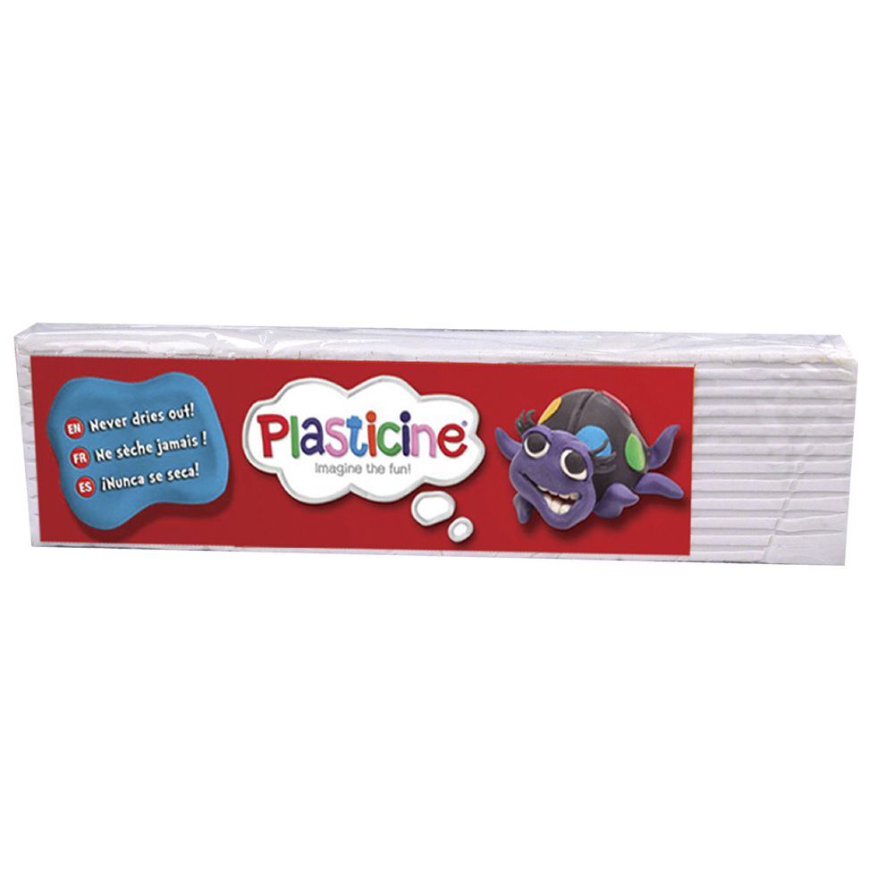 Colorific Plasticine Education - White (500g) (CLR-126799) Educational ...