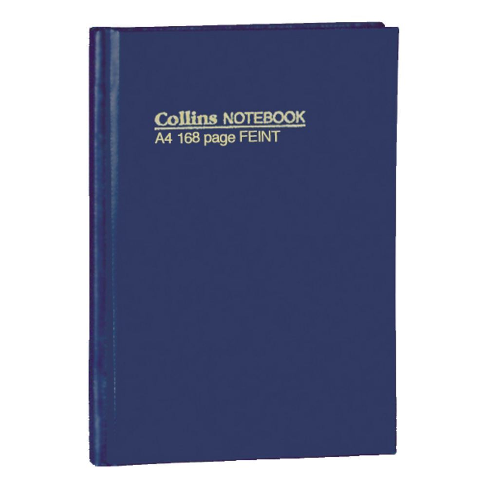 Collins No. 5800 Notebook: A4 - Blue (168 Pages) (COL-9312136058000 ...