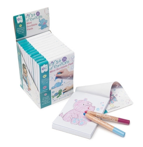 Mini Scribble Pad - Single Pad - Educational Colours (FCMSPSINGLE ...