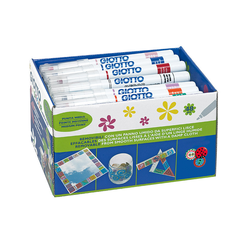 Giotto Decor Materials - Box of 48 (GDM48) Educational Resources and ...