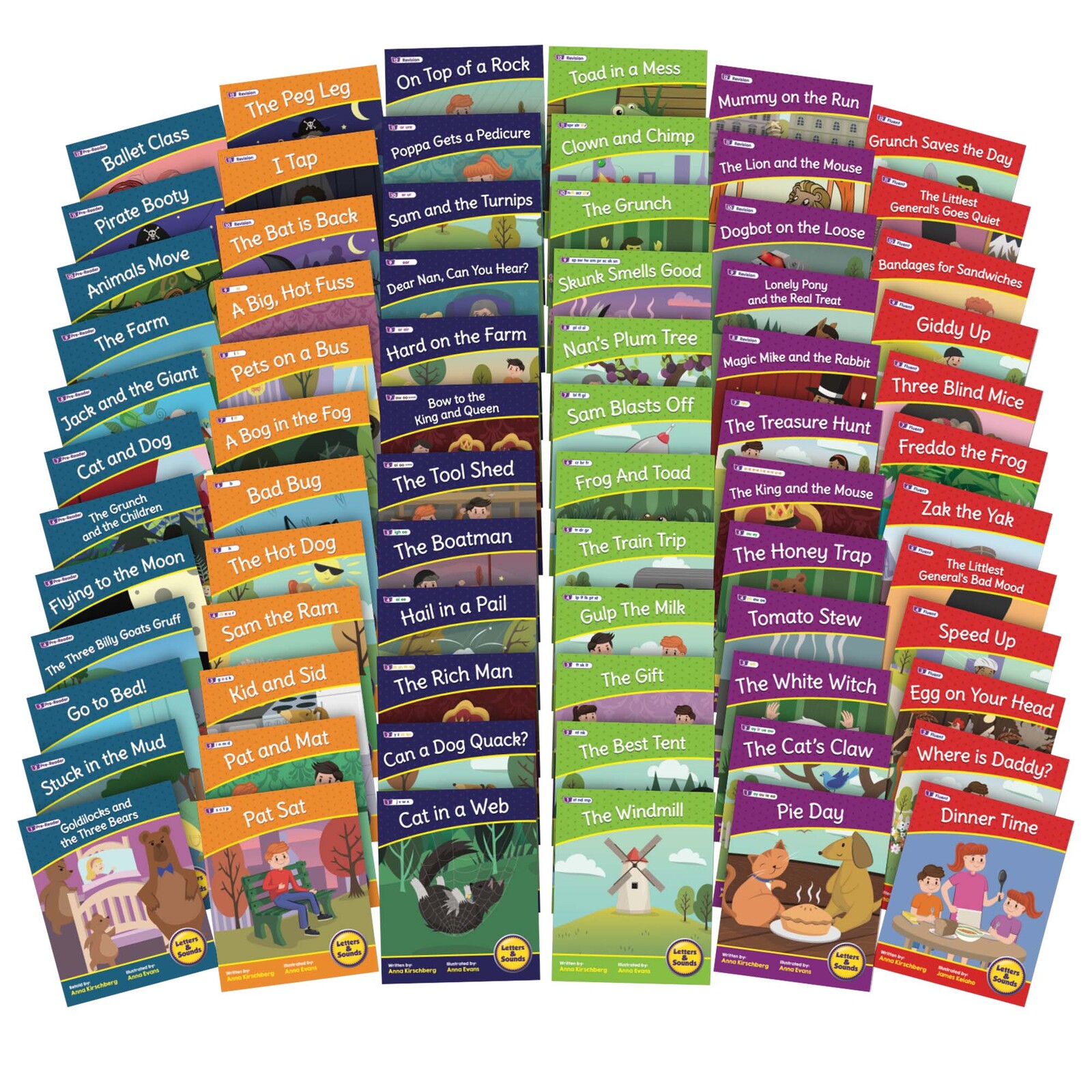 Letters & Sounds Set 2 - Complete Set - Beanstalk Books (JL-BB923 ...