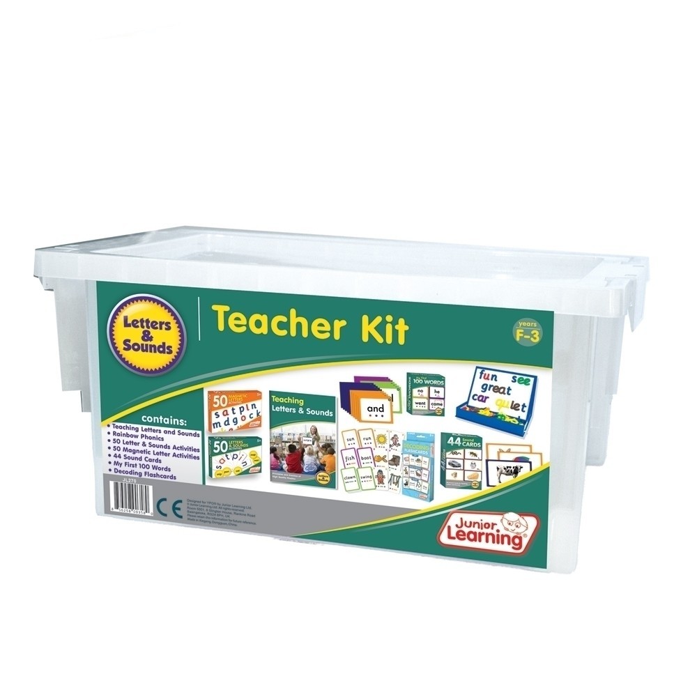 Letters and Sounds - Teacher Kit - Junior Learning (JL270) Educational ...