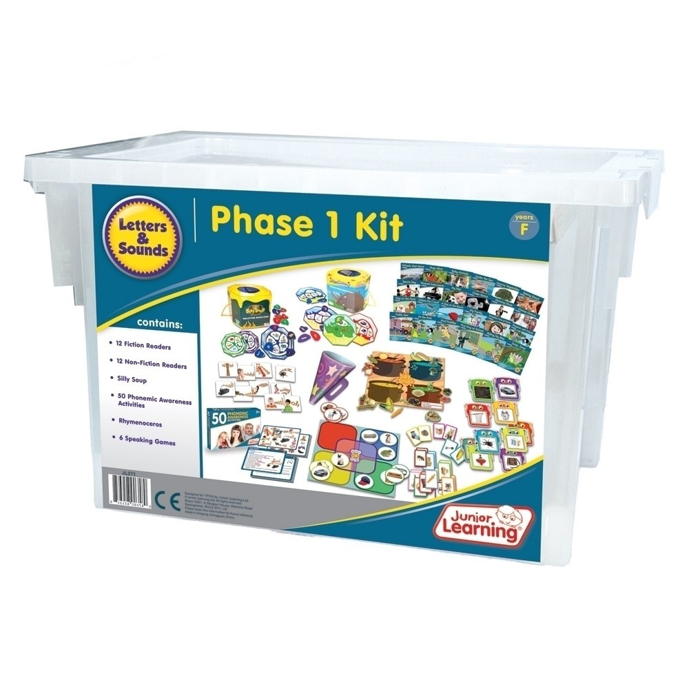 Letters and Sounds - Kit (Phase 1): Phonemic Awareness - Junior ...