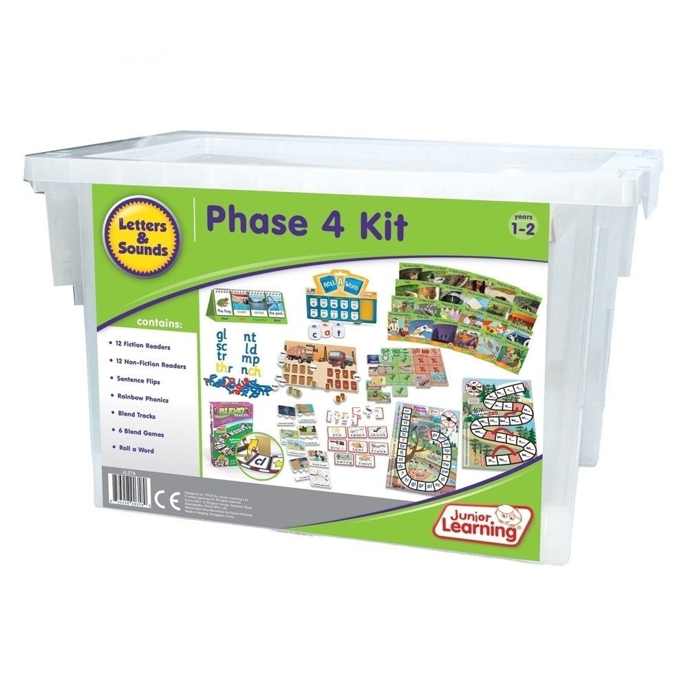 Letters and Sounds - Kit (Phase 4): Blend - Junior Learning (JL274 ...