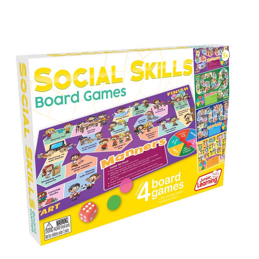 4 Social Skills Board Games Junior Learning Educational Resources And 4 Social Skills Board Games Junior Learning Educational Resources And