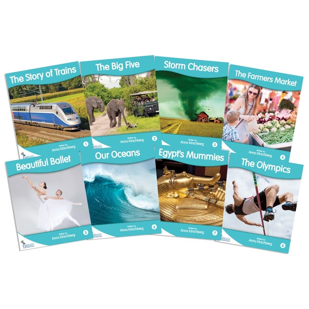 Fantail Readers - Non-Fiction - Turquoise (Levels 17-18) - Junior ...
