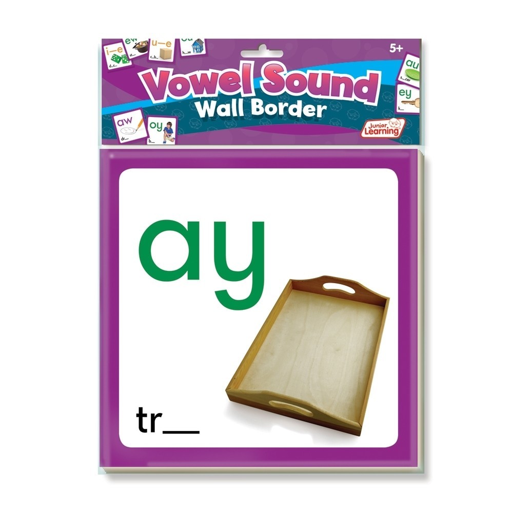 Vowel Sound Wall Border - Junior Learning (JL464) Educational Resources ...