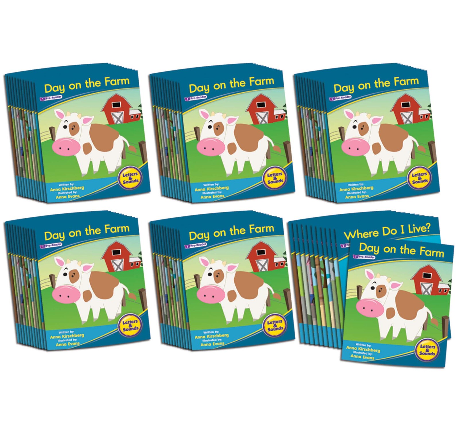 Letters & Sounds Phase 1 Set 1 Fiction - 6 Pack - Junior Learning ...