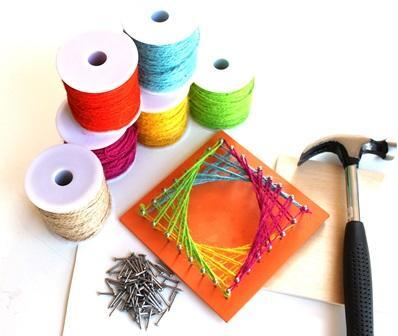 String Art Activity Pack (Makes 10) - Shamrock (KIT1204) Educational ...