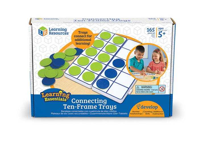 Connecting Ten-Frame Trays (LER6650) Educational Resources and Supplies ...