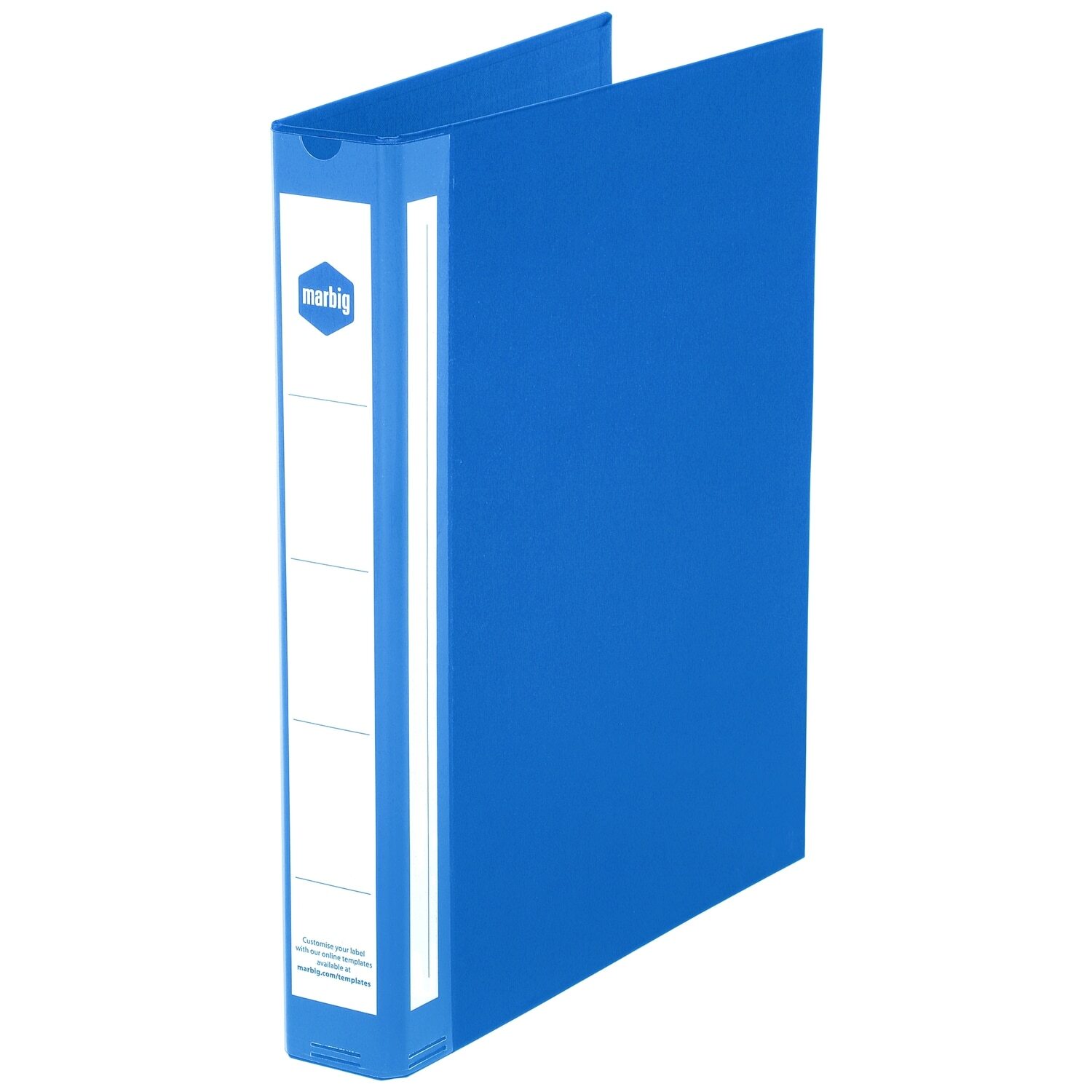 Binder A4 2D 25mm Blue - Marbig (MAR-5072001) Educational Resources and ...