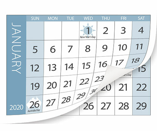 Calendar Tabs 2020 - Pack of 10 - The Creative School Supply Company ...