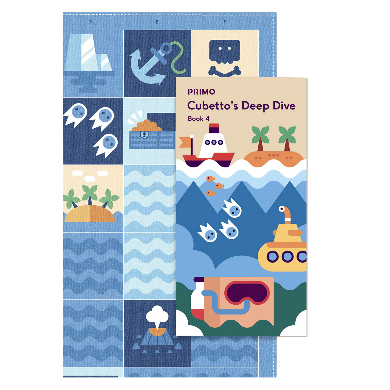 Cubetto - Adventure Pack Map and Story Book: Ocean - Primo Toys ...